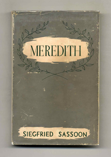Meredith - 1st Edition/1st Printing | Siegfried Sassoon | Books Tell ...
